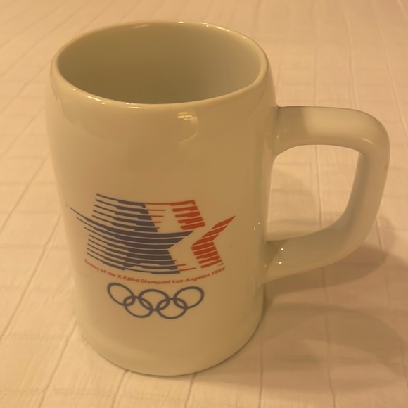 Vintage | Dining | Vintage 984 Olympics Mug Los Angeles Olympic Games ...